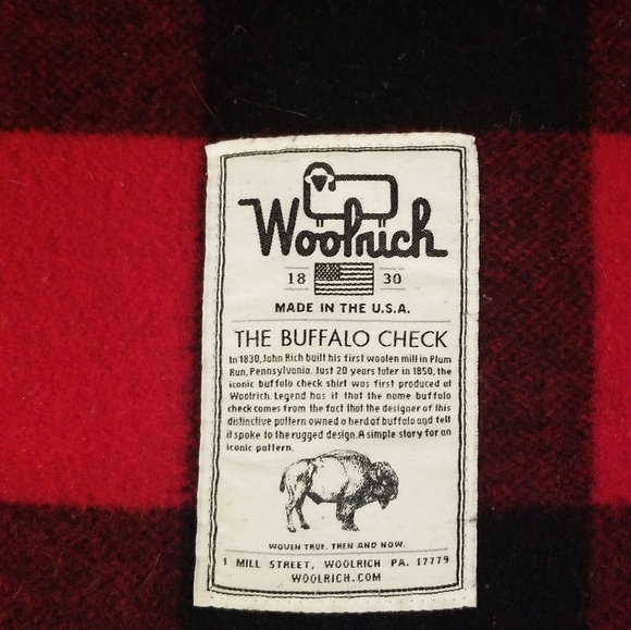 Woolrich | Bedding | Woolrich Red And Black Buffalo Check Fabric | Poshmark